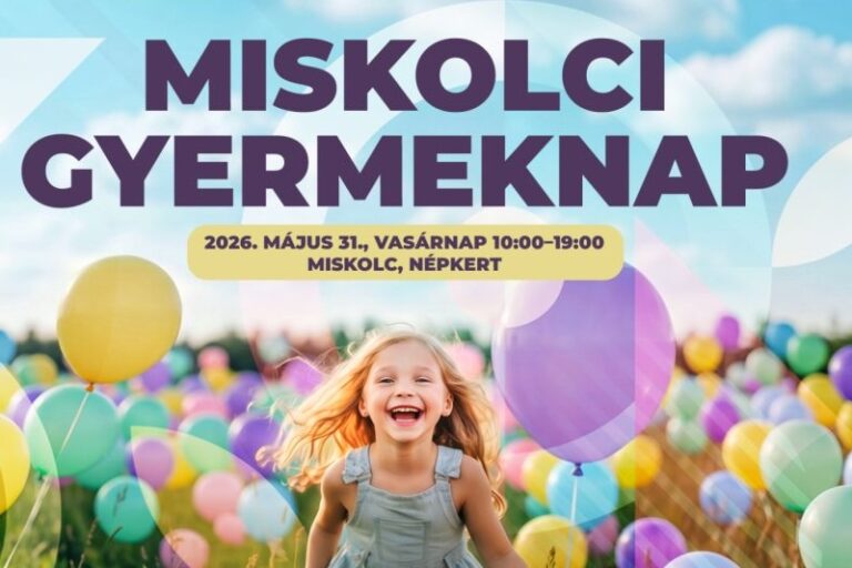 Gyermekbirodalommá változik vasárnap Miskolc a Népkertben és az ...